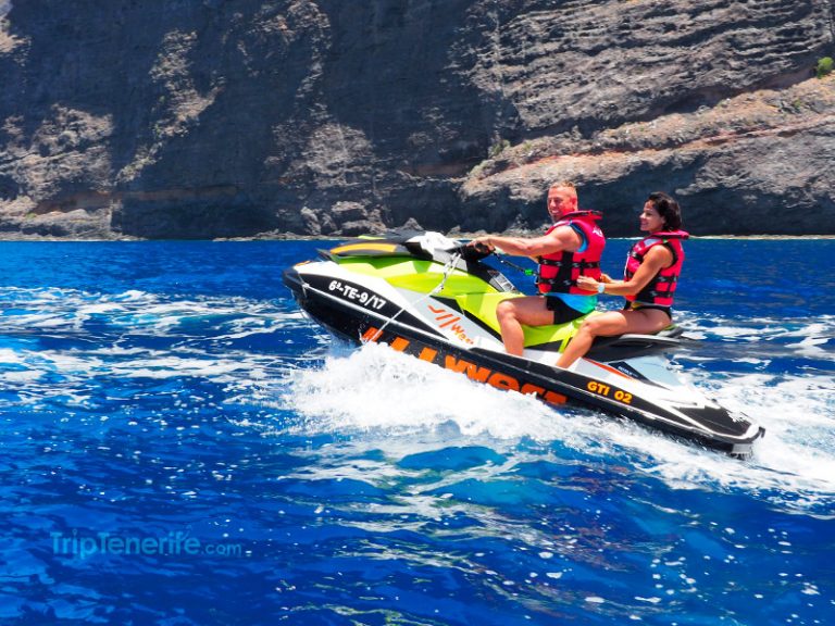 Jet Ski Excursion at Los Gigantes in Tenerife - Book with TripTenerife.com